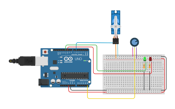 Circuit design DMPA N°13 - Tinkercad