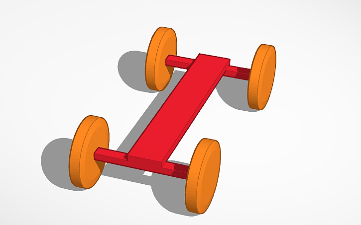 3D design Controlable car - Tinkercad