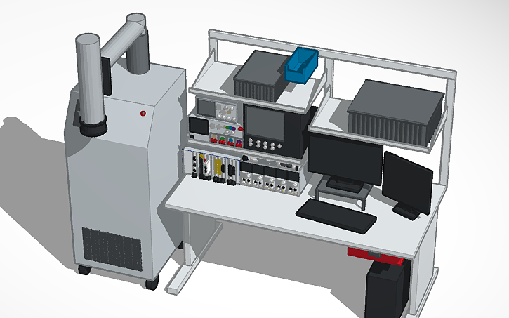 3D design Lab Bench - Tinkercad