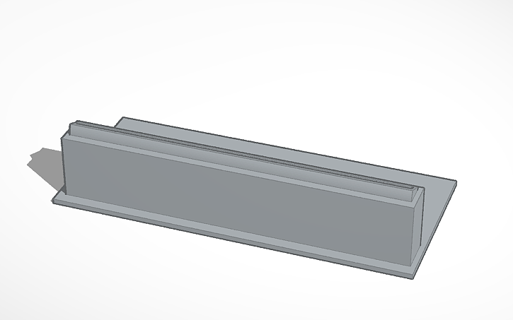 3D design GPU Stand - Tinkercad