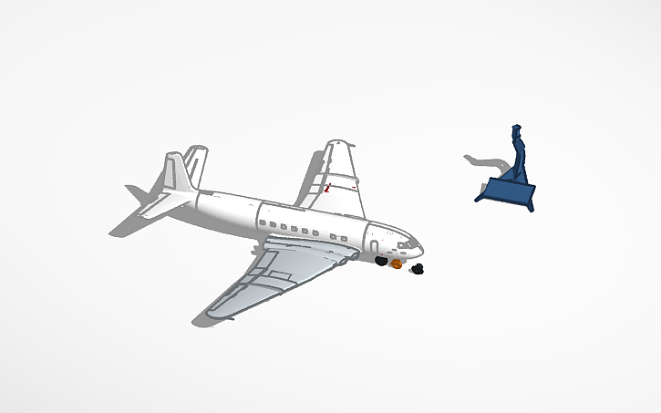 3D design Copy of DH-106 Comet Airliner - Tinkercad