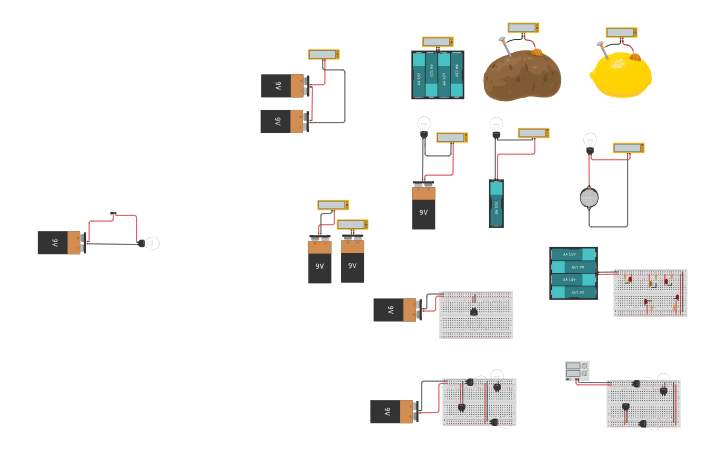Circuit design Practica No.1 - Tinkercad