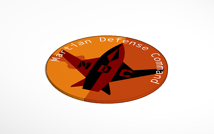 3D design MDC Logo - Tinkercad