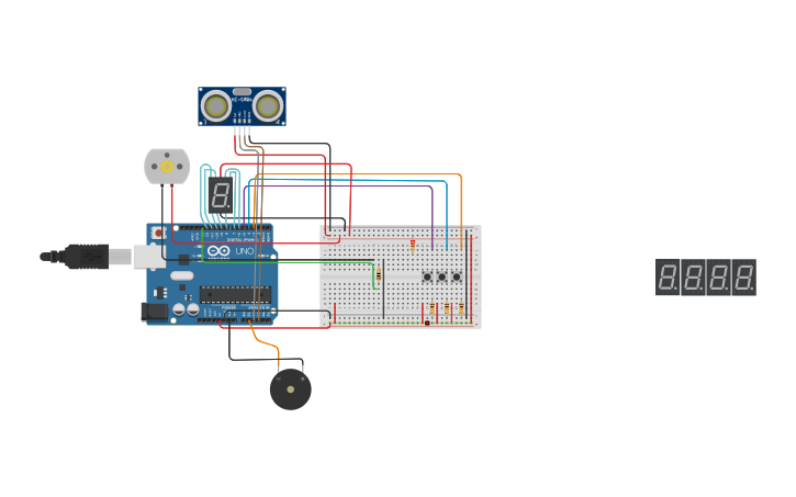 Circuit design Copy of elevator - Tinkercad