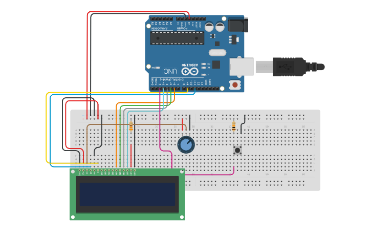 Circuit Design Game Lcd Tinkercad