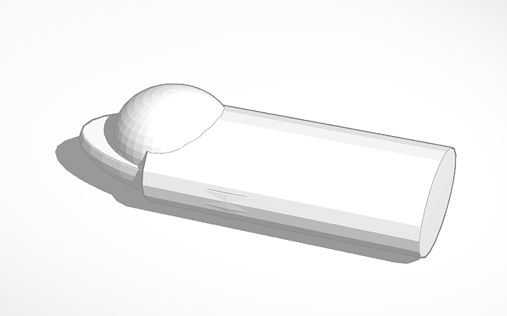 3D design Body of the Aeroplane - Tinkercad
