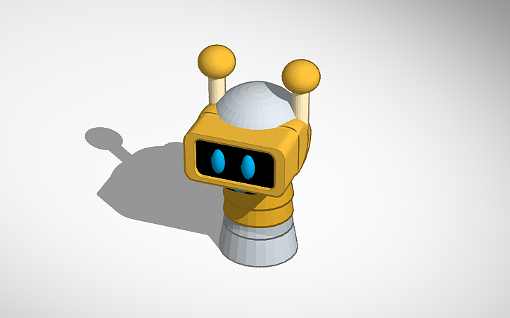 3D design funbot sprunki - Tinkercad