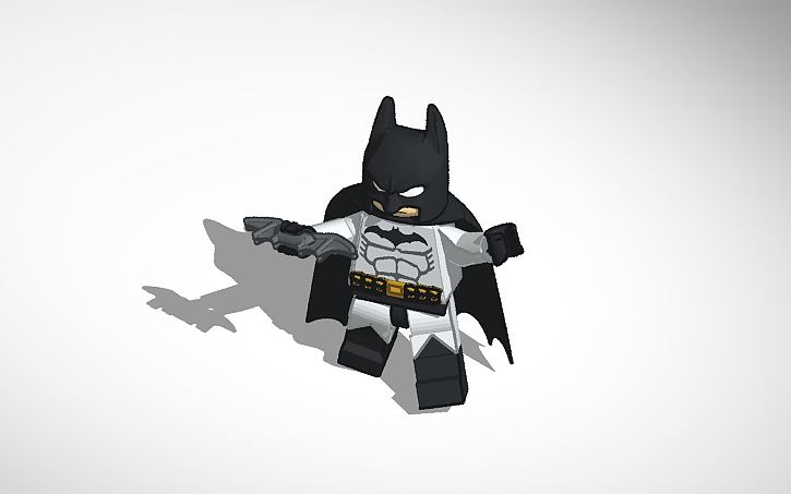 3D design Lego Batman - Tinkercad