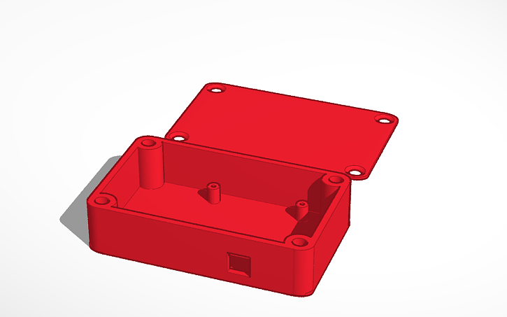 3D design UWB Enclosure - Tinkercad