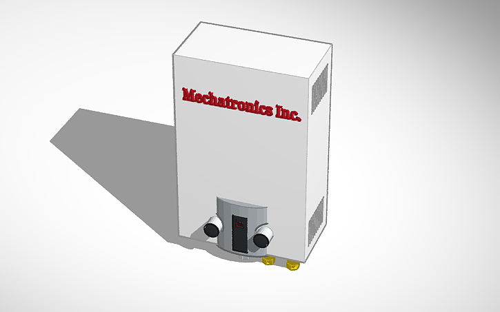 3D design Boiler 2 - Tinkercad