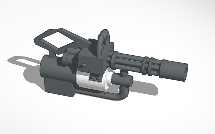 3D design team fortress 2 sasha - Tinkercad