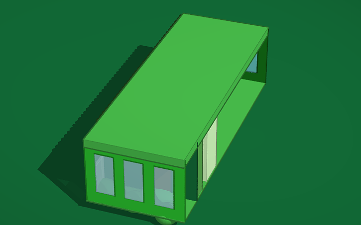 3D design TOXIC HOUSE! 😧☢💯 - Tinkercad