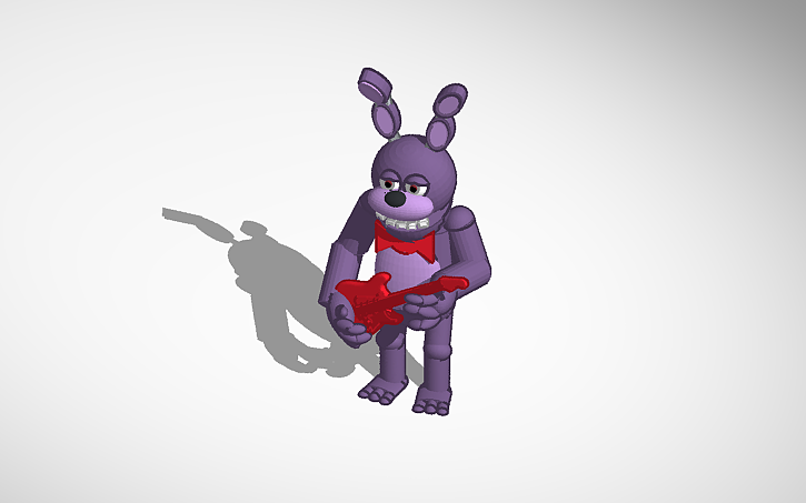3D design bonnie - Tinkercad