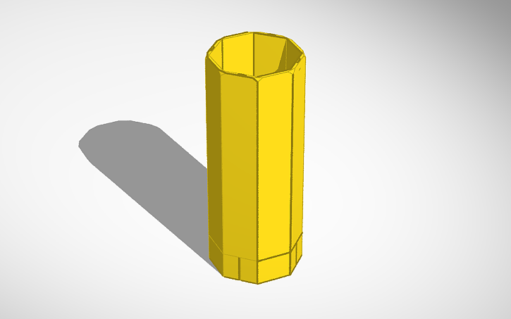 3D design Pencil Pencil case - Tinkercad