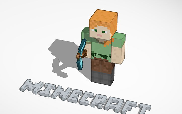 3D design Minecraft - Tinkercad