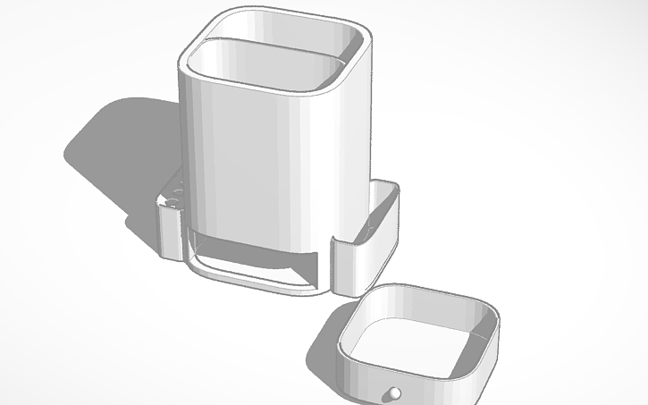 3D design Smart Pen Holder - Tinkercad