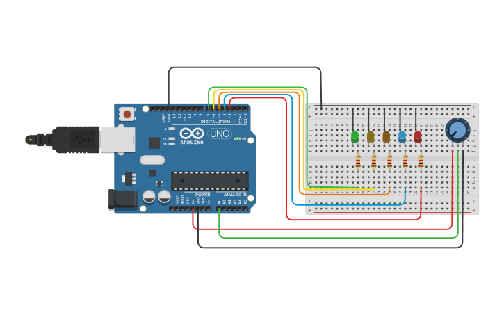 Circuit design ธนภัทร แสงปัญญา ม.5/1 - Tinkercad