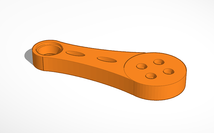 3D design Crank Handle v7 - Tinkercad