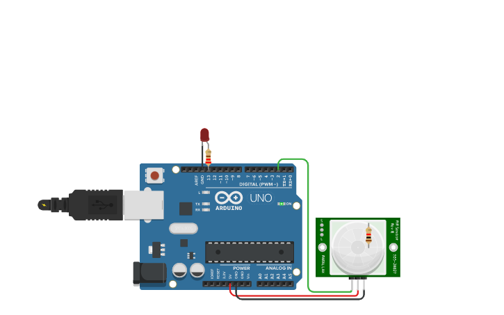 Circuit design MHS Arduino Lesson 5_Proximity - Tinkercad