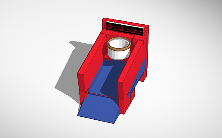 3D design classic arcade basketball - Tinkercad