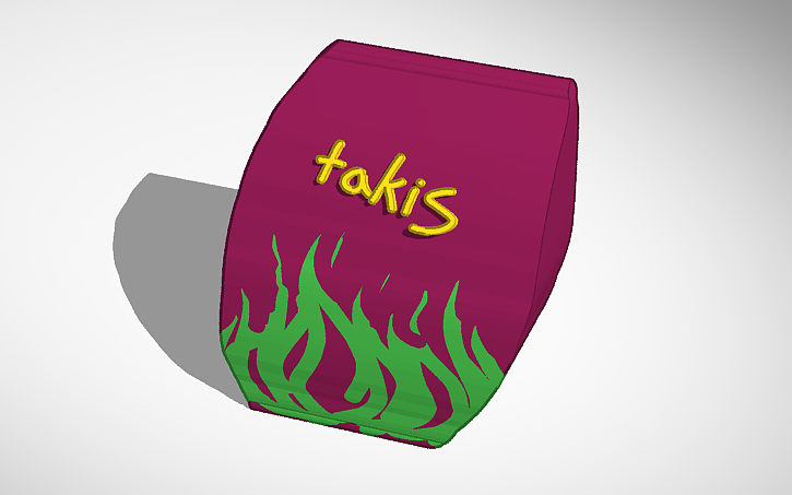 3D design can someone make me takis - Tinkercad