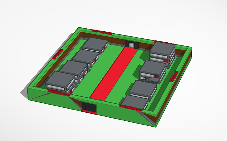 3D design Steal A Brainrot Map - Tinkercad