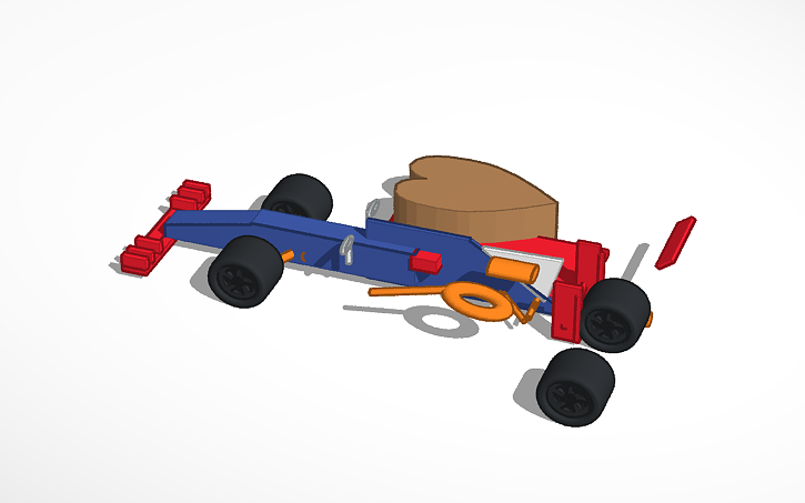 3D design f1 - Tinkercad