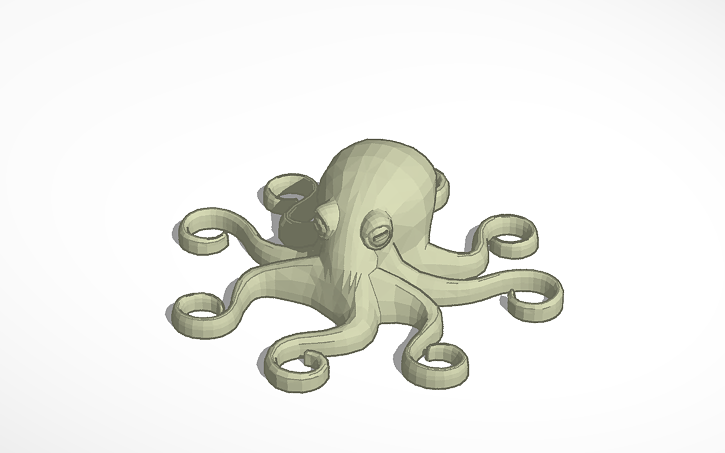 3D design Octopus 2 in - Tinkercad