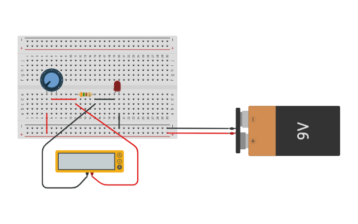Circuit design HW6 Task 8b - Tinkercad