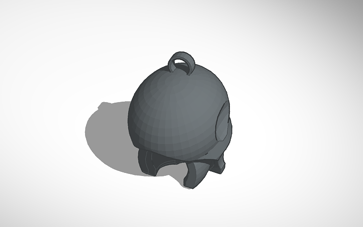 3D design keychain - Tinkercad