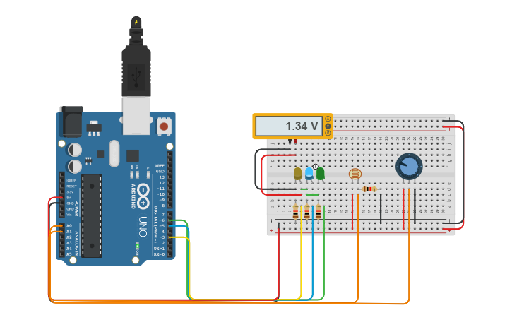 Circuit design XA/14/ Jovan Chandra Tipe 1 - Tinkercad