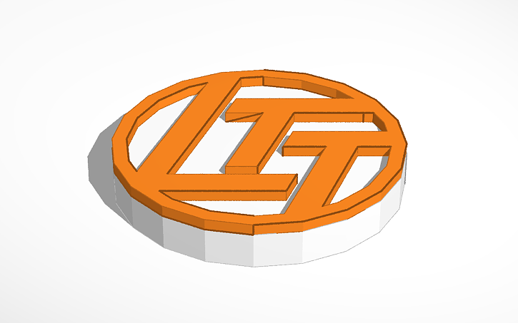 3D design LTT Emblem - Tinkercad