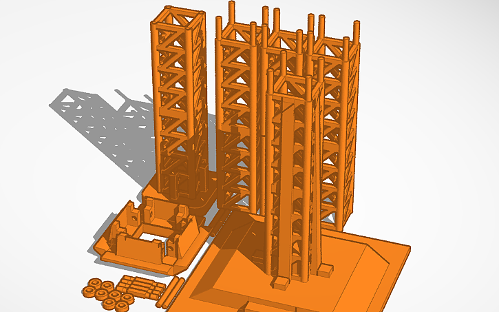 3D design drop tower 2.0 - Tinkercad