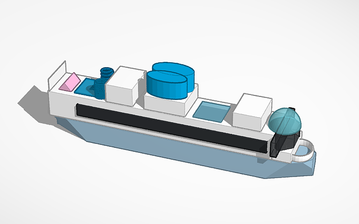 3D design icon of the seas - Tinkercad