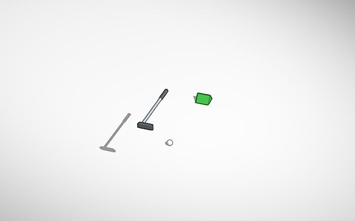 3D design Copy of Mini Golf Challenge - Tinkercad