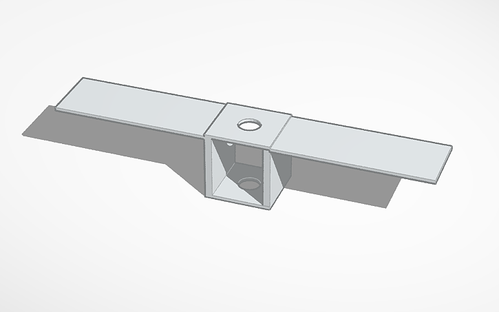 3D design cyberamic chuck shoulder - Tinkercad