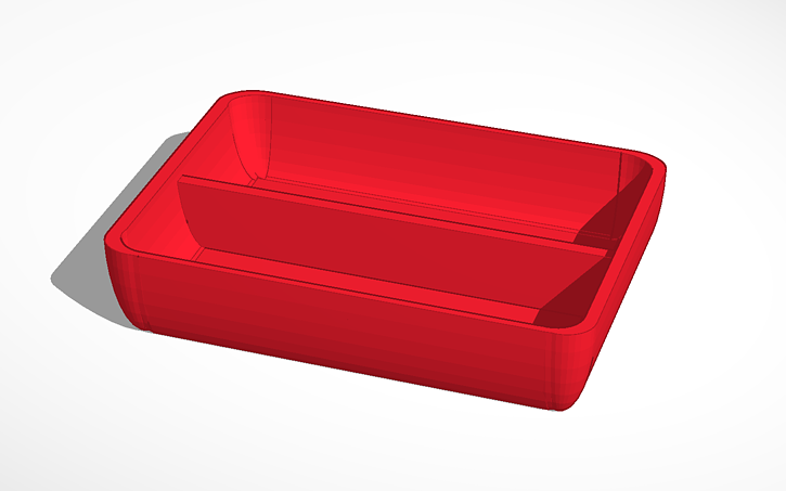 3D design dish - Tinkercad