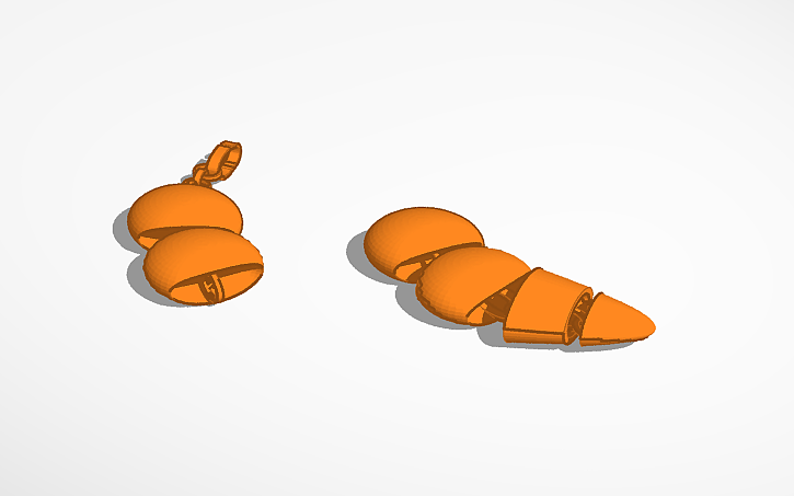 3D design Tail - Tinkercad