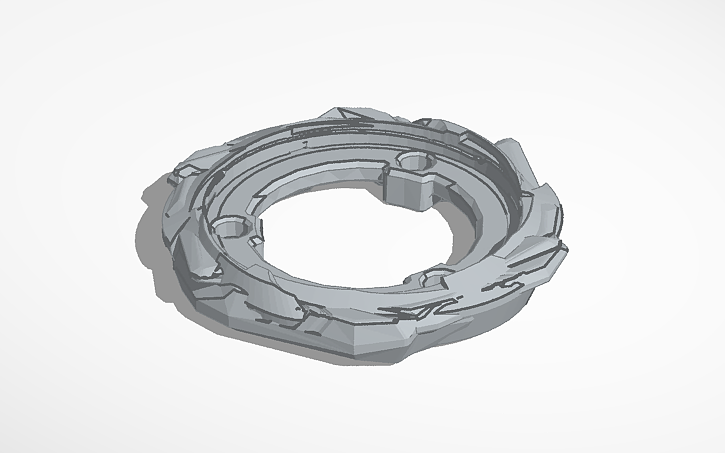3D design Dragia Char (Metal) - Tinkercad