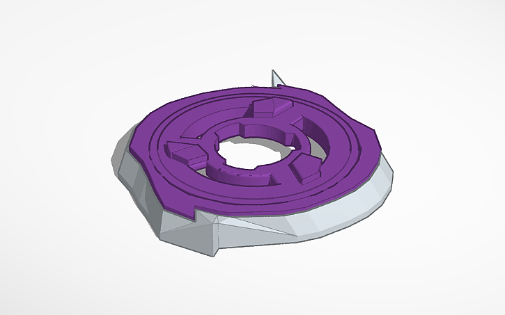 3D design Razor blade beyblade x cx - Tinkercad