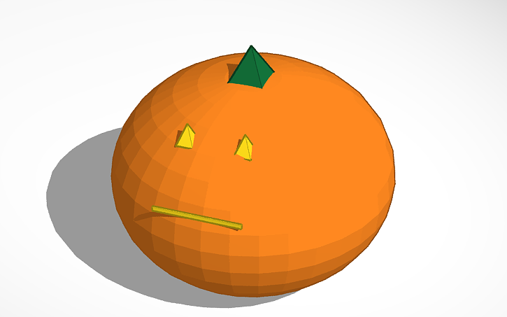 3D design Helen's Halloween Pumpkin - Tinkercad