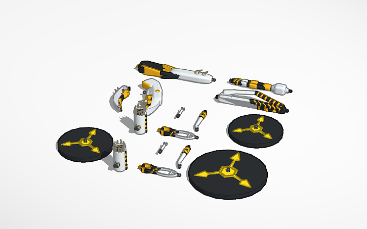 3D design Murder Drones: Absolute Solver Camera + Claw 3D Printable ...