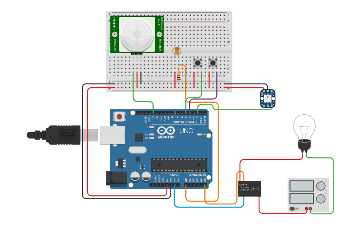 Circuit design FINAL PROJECT - Tinkercad