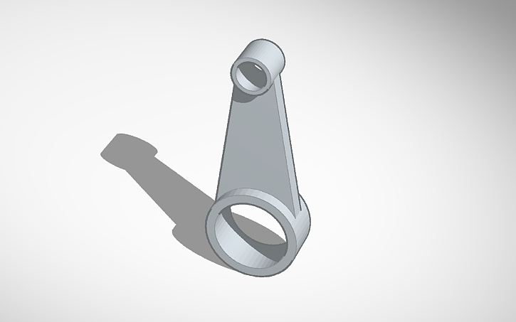 3D design conrod - Tinkercad