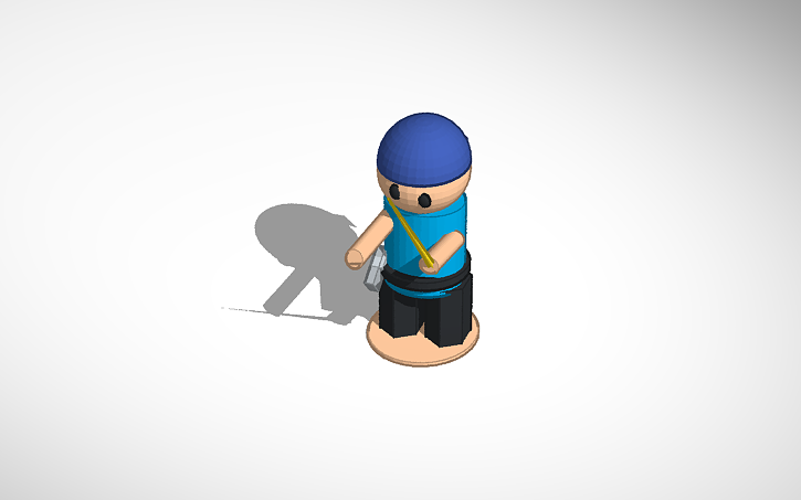 3D design pawn - Tinkercad
