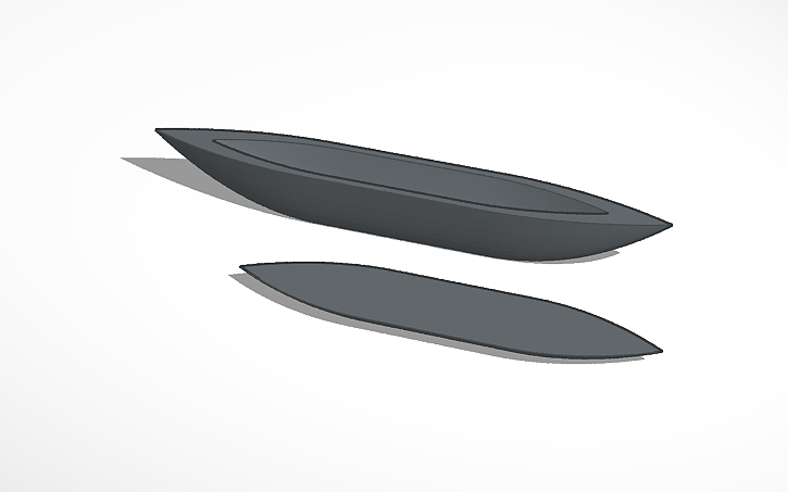 3D design Sample Boats - Tinkercad