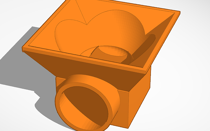 3D design Bottom with 2.5 VAC PORT - Tinkercad