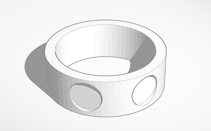 3D design Bowser Cuff - Tinkercad