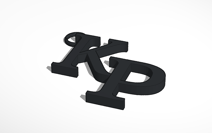 3D design KEY CHAIN - Tinkercad