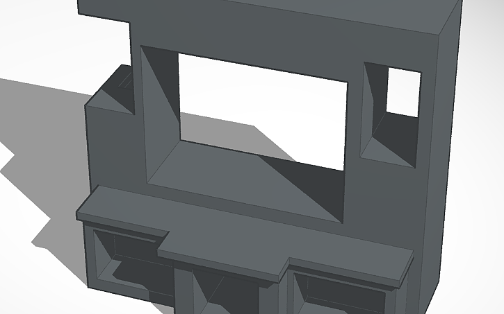 3D design Fireplace - Tinkercad